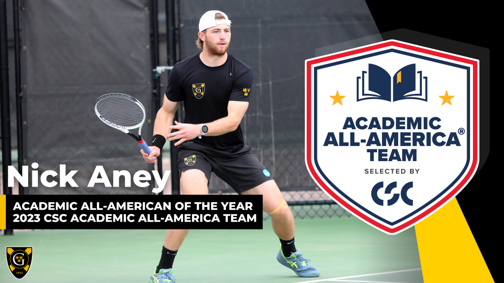 Nick Aney Selected CSC Men's Tennis Academic All-American of the Year ...